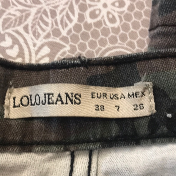 Pants & Jumpsuits | Lolo Jean Camouflaged Pant | Poshmark